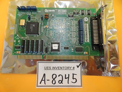 Arcom Control Systems PC-COM4-(RS232) RS232 Communications PCB Card PC ...