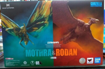BANDAI Premium S.H.MonsterArts Mothra & Rodan 2019 Action Figure New ...