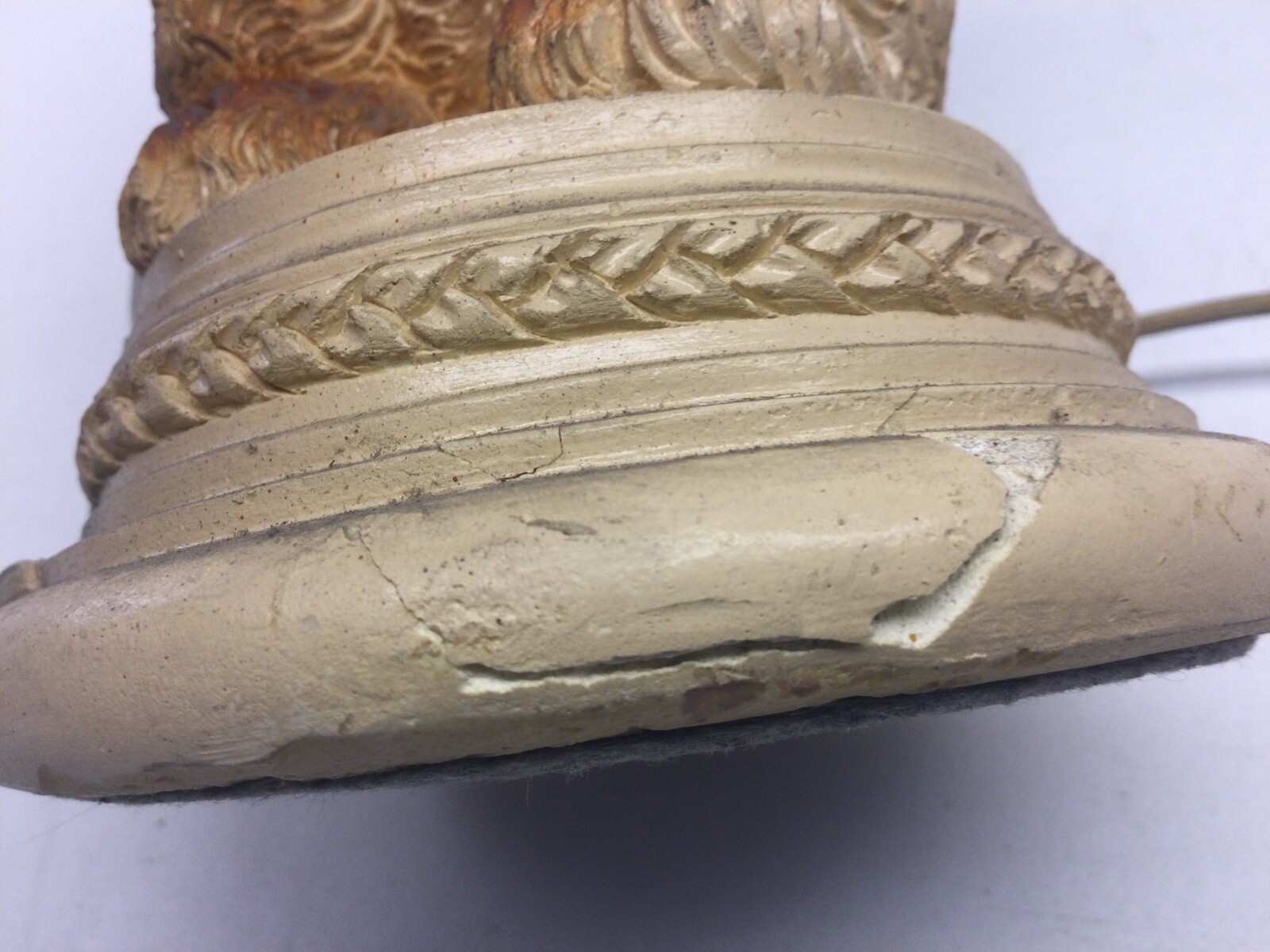 Vintage 1946 Melillo Studios NY Cocker Spaniel Dog Chalkware Lamp | eBay