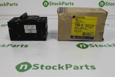 SQUARE D QOU3100 NSFB | eBay