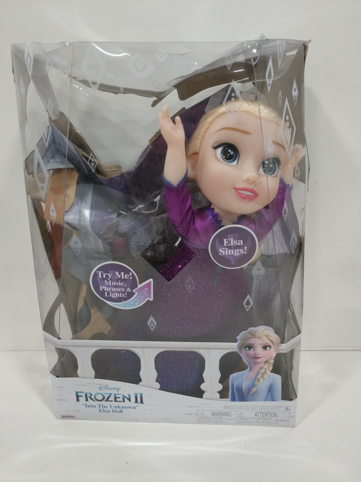 Disney Frozen 2 Elsa Musical Doll Sings Into the Unknown and Features ...