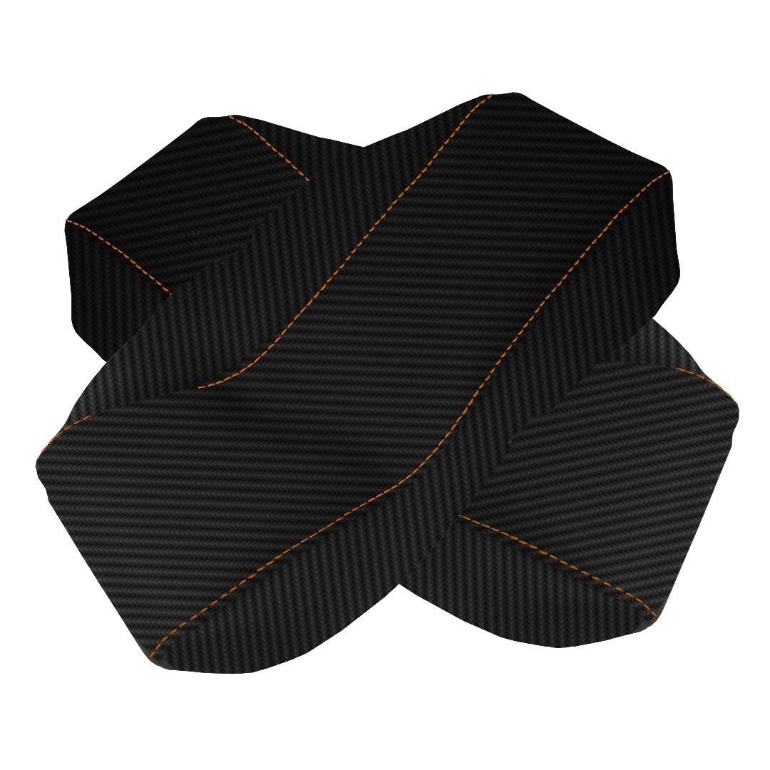 Fits 06-10 Infiniti M35 Carbon Fiber Console Armrest Cover Orange ...