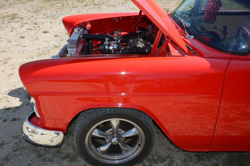 1955-1957 Chevy Tri 5 Bel Air Dual 11" Electric Radiator Cooling Fan ...