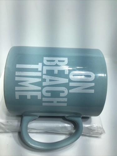 ON BEACH TIME COFFEE MUG. TEA CUP MUG. Art Deco Print Mug. B229 | eBay