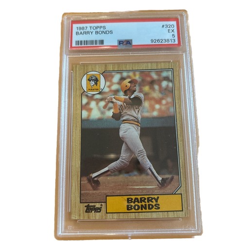 1987 Barry Bonds Topps Rookie Card #320 | Multiple Errors | eBay