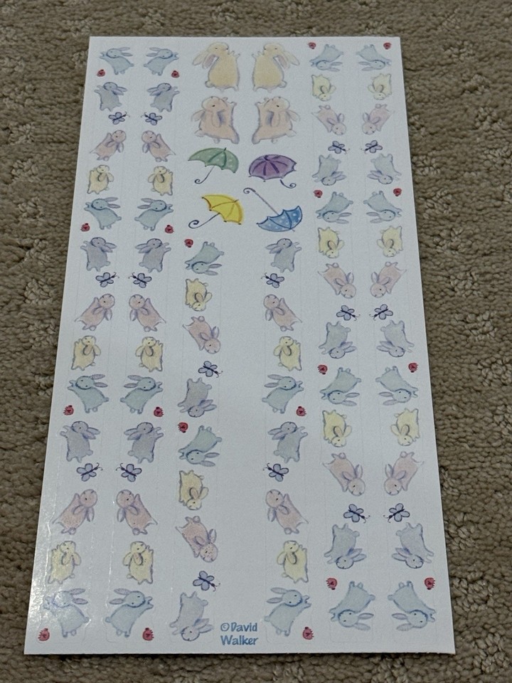 120+ Rare Vintage Sticker Sheets Suzy’s Zoo, David Walker….(READ ...