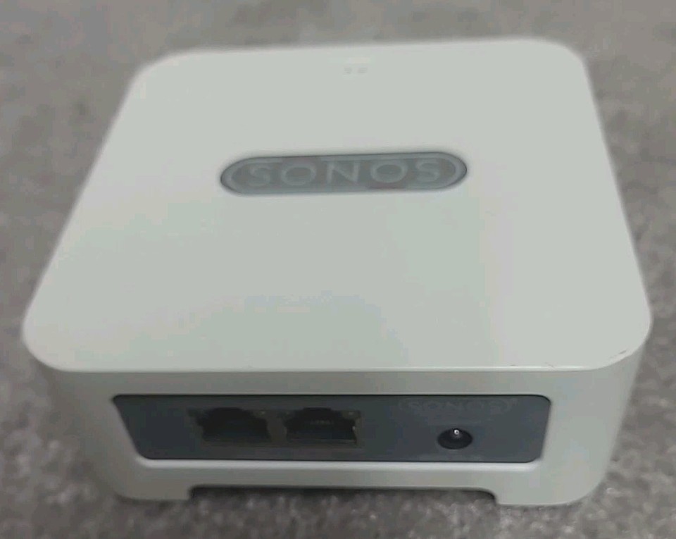 Sonos ZoneBridge BR100 Wireless Network Bridge with Power Adapter & RCA ...