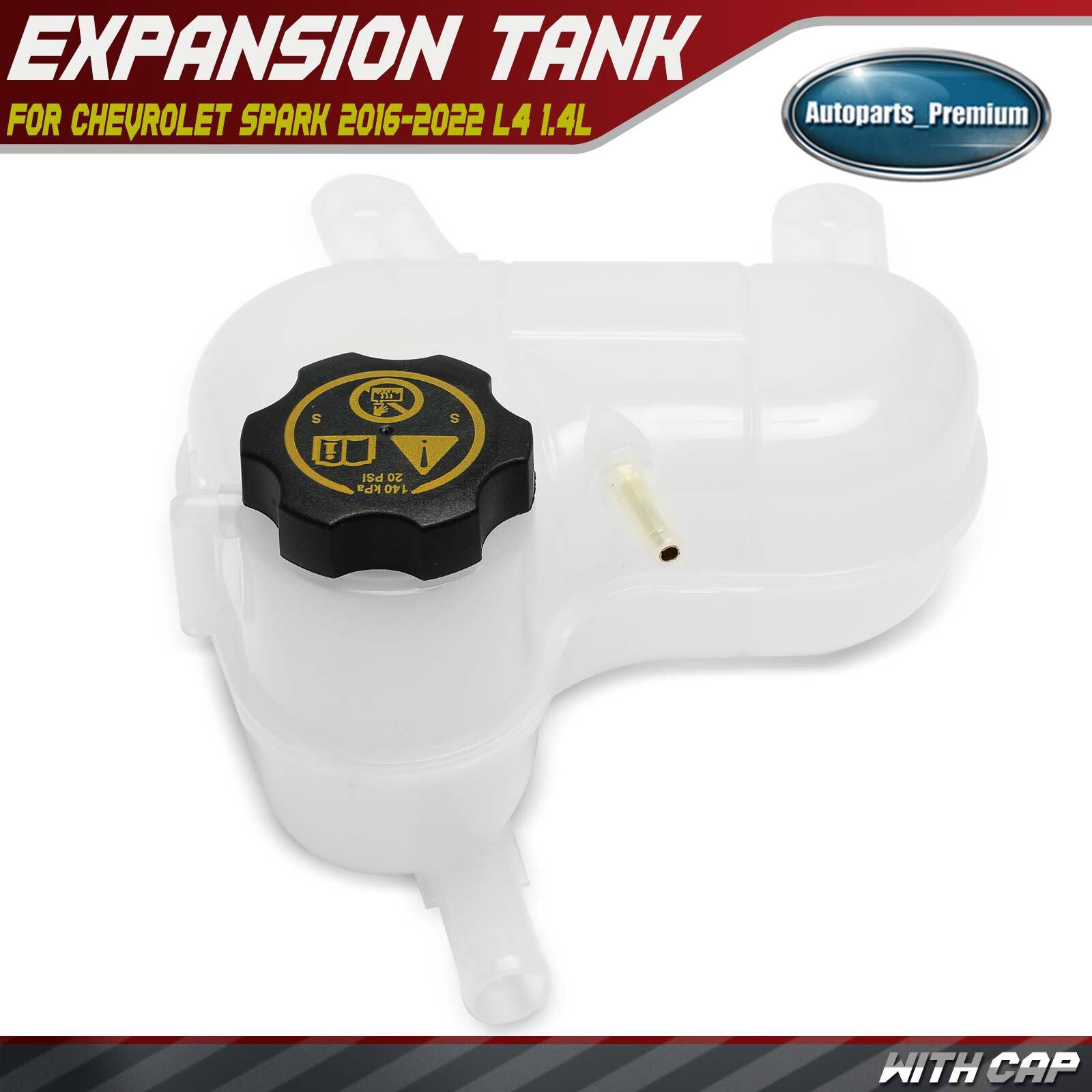 New Engine Coolant Reservoir Tank with Cap for Chevrolet Spark 2016 ...