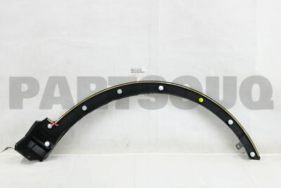 7560242150 Genuine Toyota MOULDING, FRONT FENDER, OUTSIDE FRONT LH ...