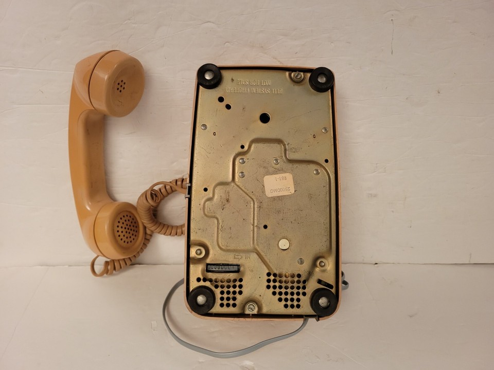 phone Vintage 1981 beige Western Electric Bell System 2500DM Touch-Tone ...