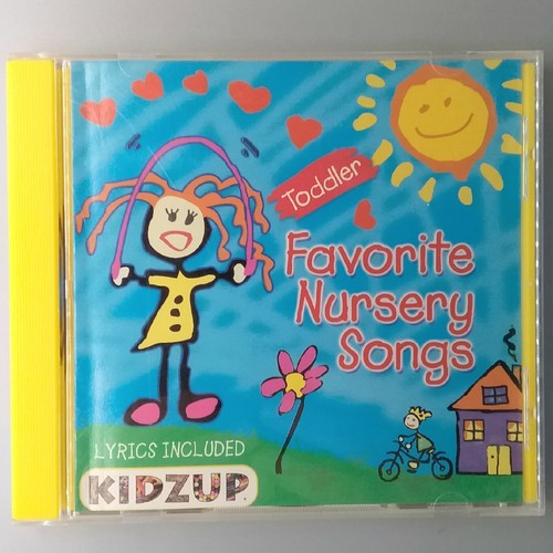 Kidzup Toddler Favorite Nursery Songs CD 2000 Kidzup Productions 16 ...