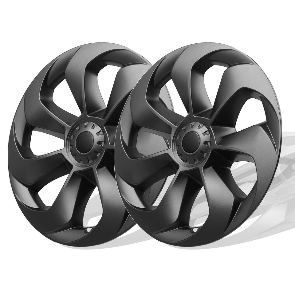 4PCS Gray 19" Hubcap Rim Cover Wheel Cap For Tesla Model Y 2020-2024 ...