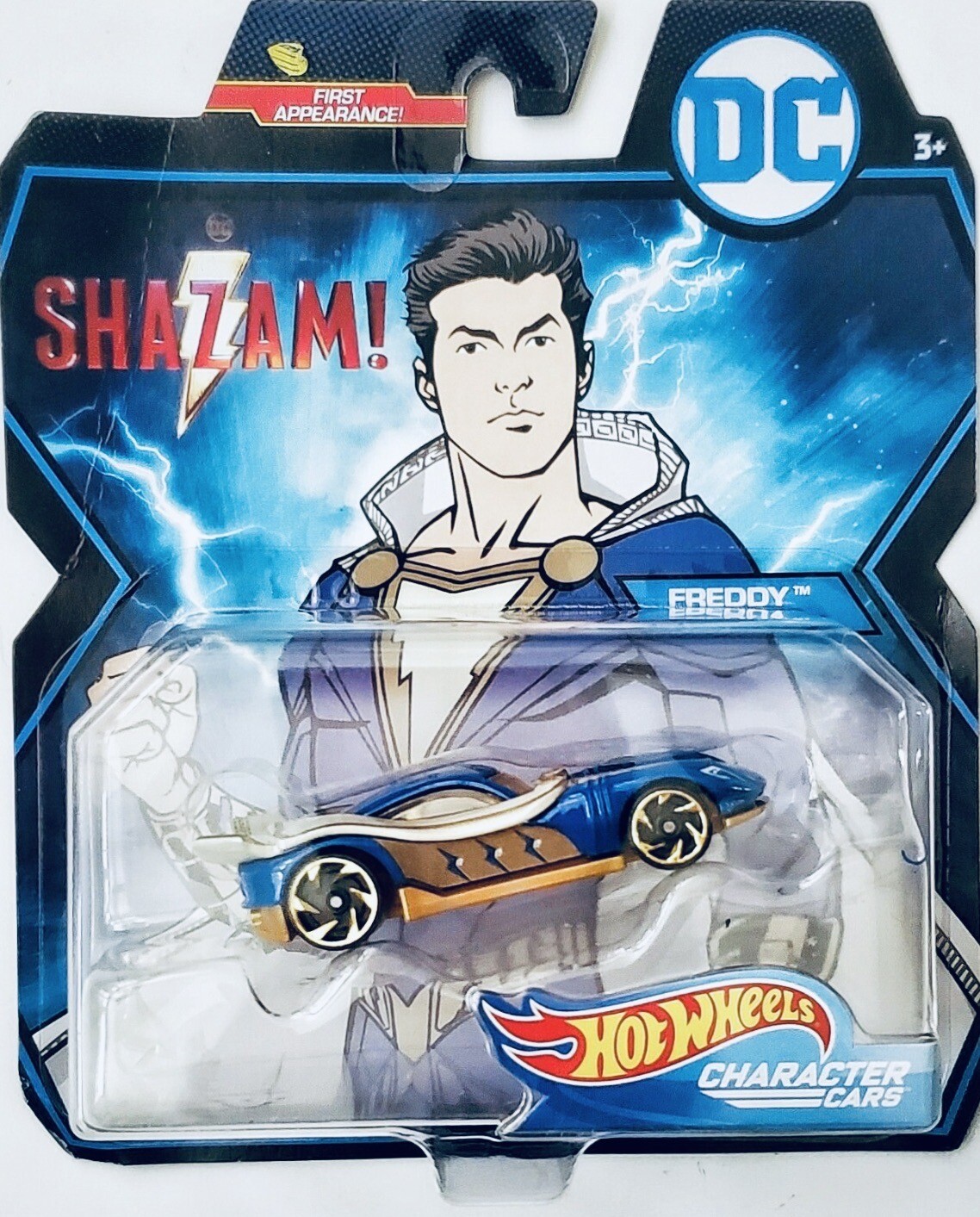 DC Comics First Appearance Character Car, Shazam Freddy, (2018) Mattel ...