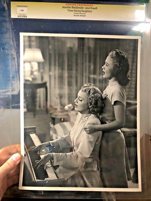 VINTAGE Photograph - Jeanette MacDonald, Jane Powell : Three Daring ...