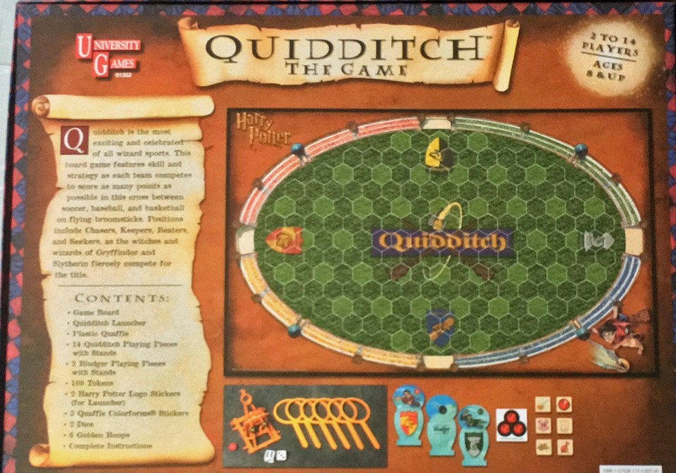 NEAR-NEW Collectible Harry Potter Quidditch Board Game | eBay
