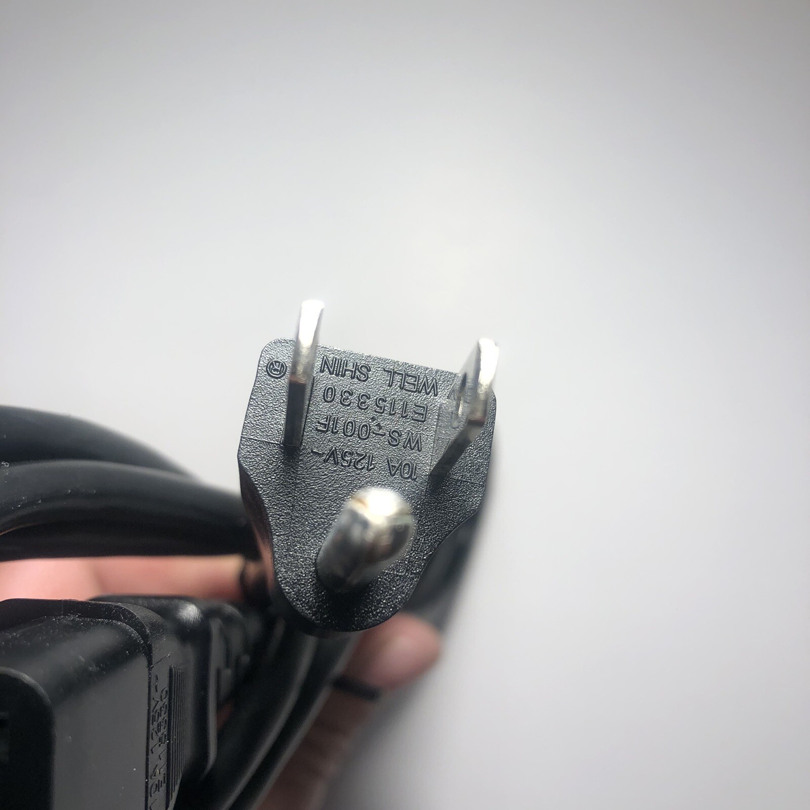 Well Shin 6ft Power Cord Cable E115330-10A 125V-18AWG 3X0.824mm AWG WS ...