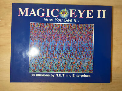 Magic Eye II 2 Now You See It N.E. Thing Enterprises HC Book 3D ...