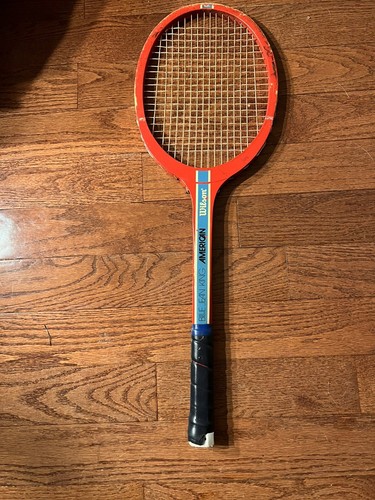 Vintage Wilson Billie Jean King American Wooden Strata Bow Tennis ...