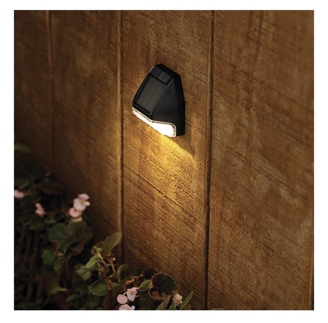 2 Mainstays Solar Powered LED Step Light 3 Lumens - for sale online | eBay