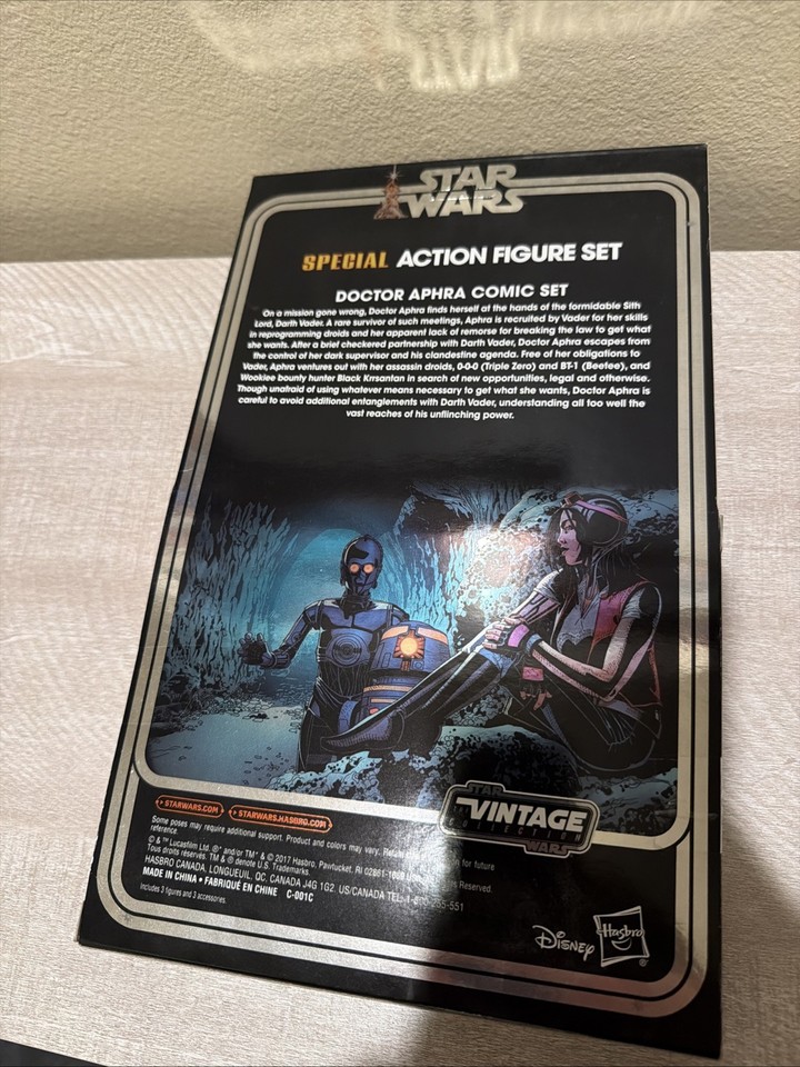 Star Wars Doctor Aphra Comic Set Special Action Figure Set Unpunched ...