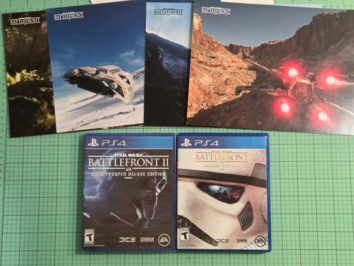 StarWars Battlefront I and II Bundle PS4 With Special Edition Art | eBay UK