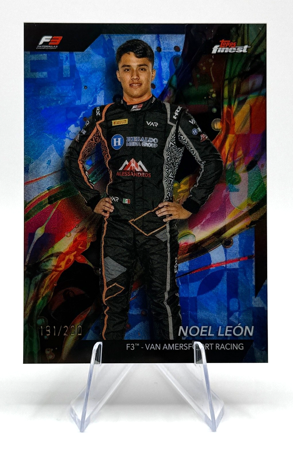 2024 Topps Finest Formula 1 F1 Noel Leon #61 Common Blue /200 | eBay