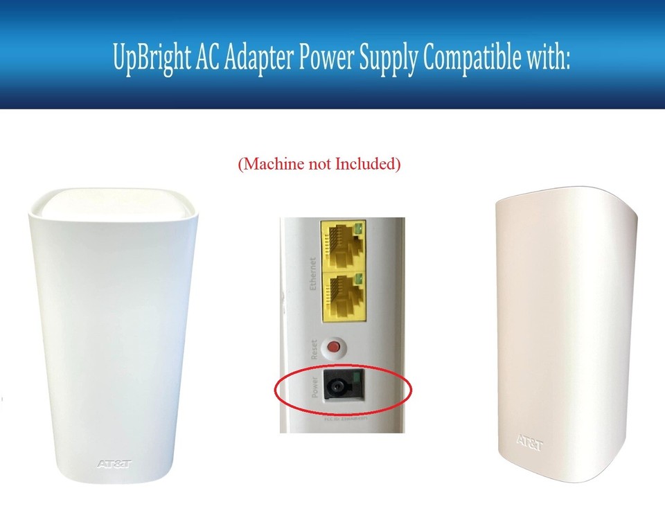 12V AC Adapter For AT&T AirTies Air 4971 Model WFEXT4971-41 Smart Wi-Fi ...