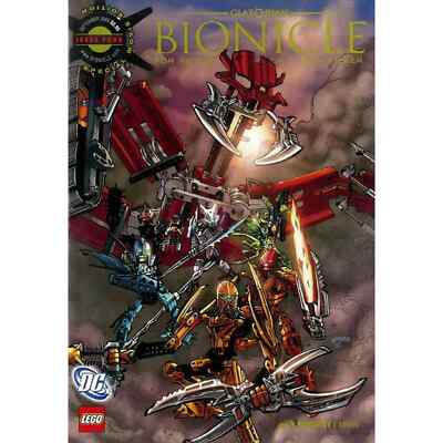 DC Comics Glatorian: Bionicle #4 VF ; DC Comic Book lego brickmaster | eBay