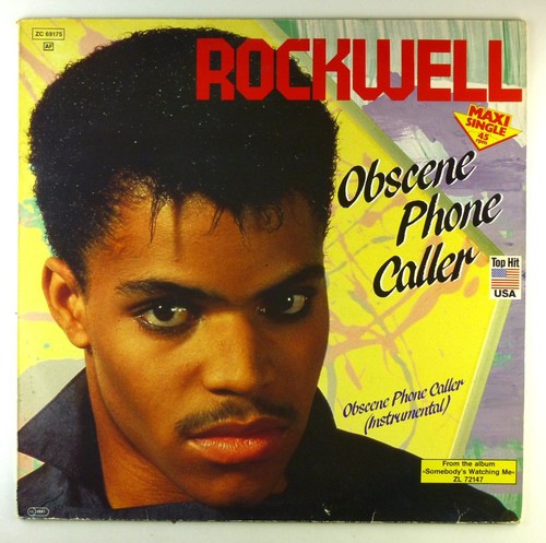 12" Maxi - Rockwell - Obscene Phone Caller - E546 | eBay UK