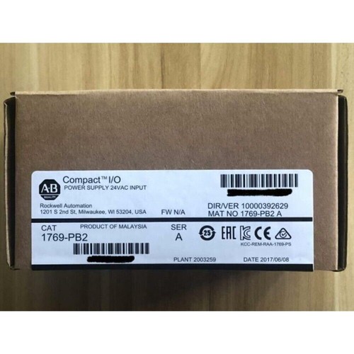 New Factory Sealed AB 1769-PB2 / A CompactLogix DC 2A/0.8A Power Supply ...