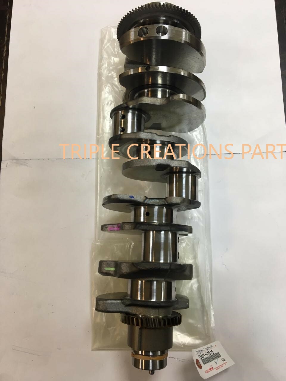 13401-51010 Genuine Toyota Crankshaft 1VDFTV 1VD-FTV Eng Sub-Assy ...