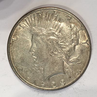 1923-S Peace Silver Dollar -Check the High Quality Scans #D407 | eBay