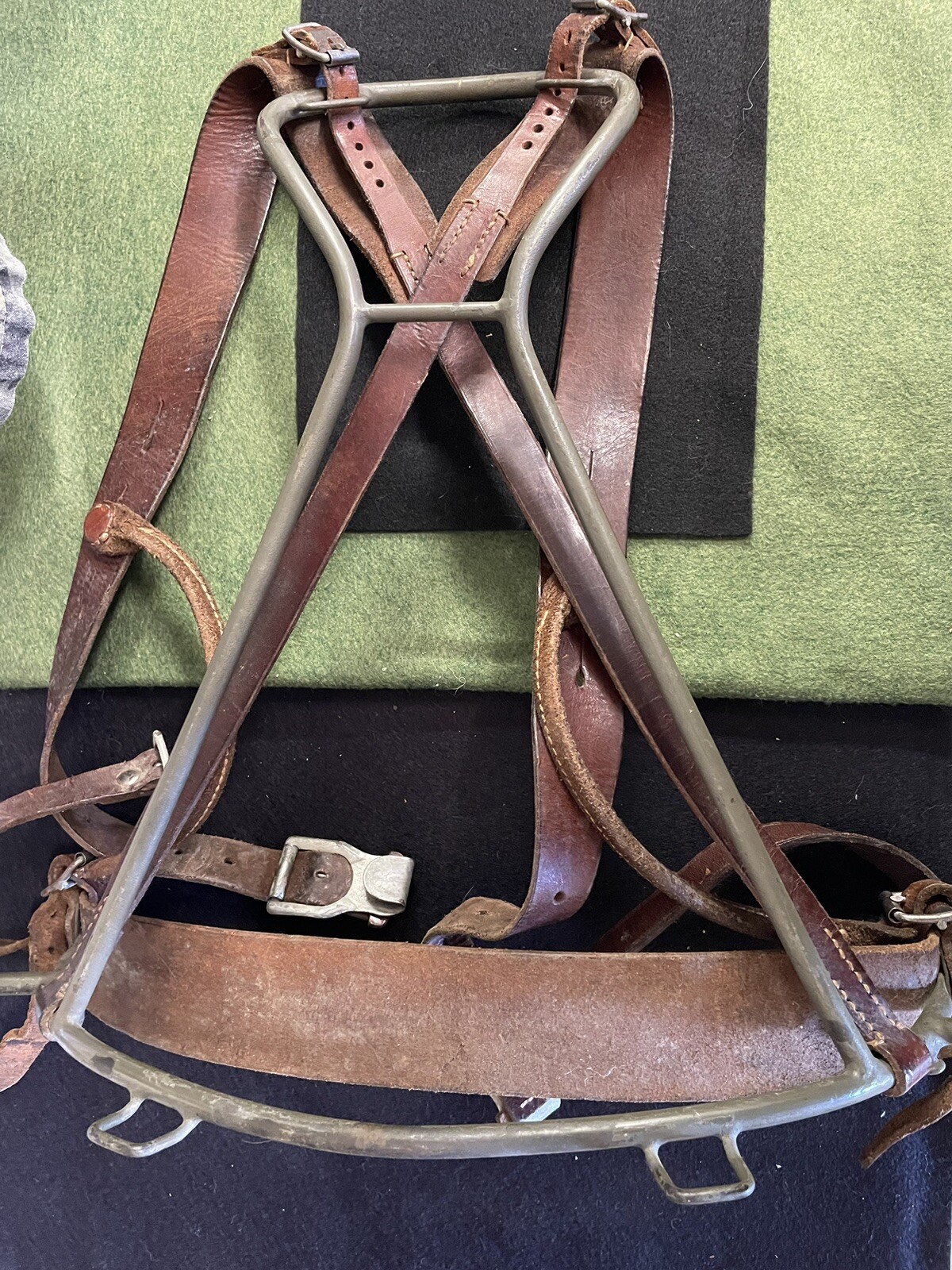 WW2 Original German heavy duty carry frame (Traggestell) | eBay