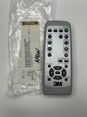 3M 21005B Remote Control, OEM NEW for LCD Projector X64 | eBay