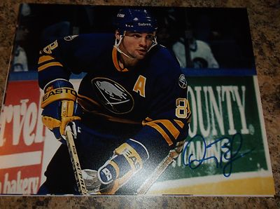 DOUG BODGER BUFFALO SABRES SIGNED 8 X 10 MATTE PHOTO (A) | eBay
