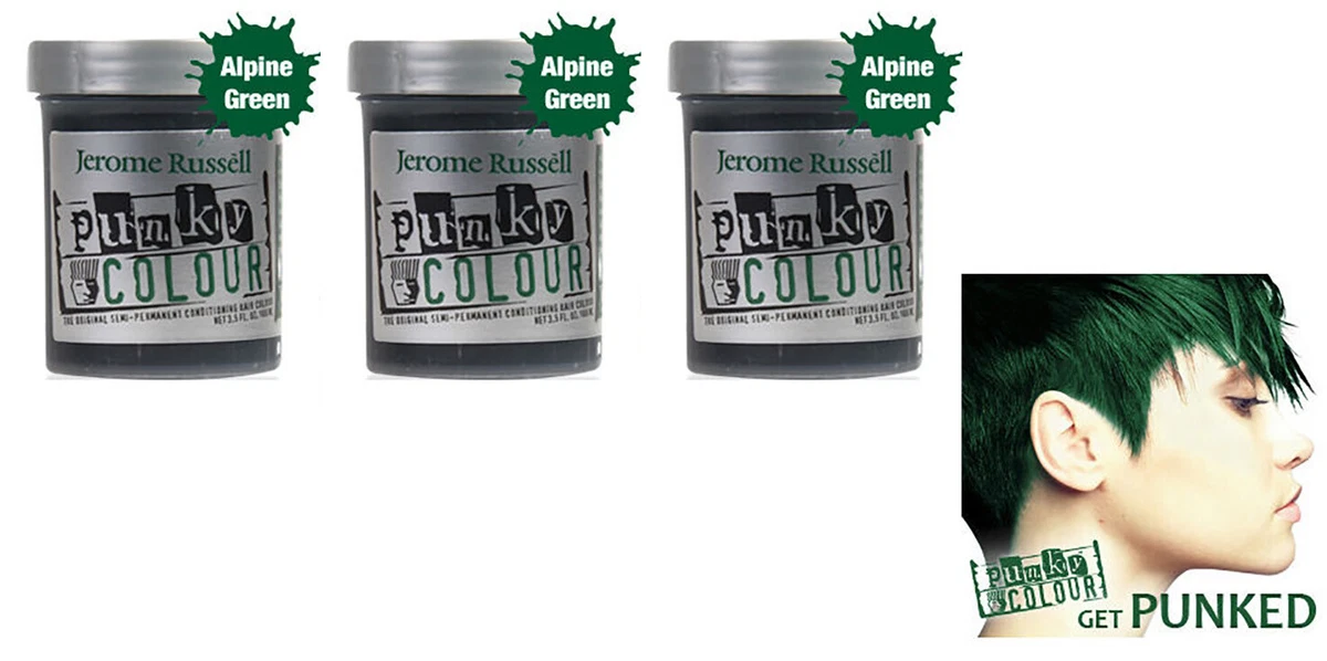 Alpine Green Hair Dye