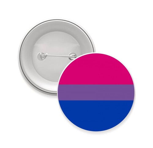 Bisexual pride flag - Button Pin Badges 32mm or 75mm Bg6 | eBay UK