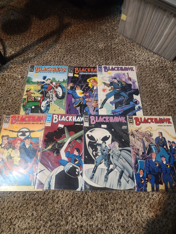 Blackhawk Comics Book Lot Of 11, Included 1-3,9,10, 12-16 | eBay
