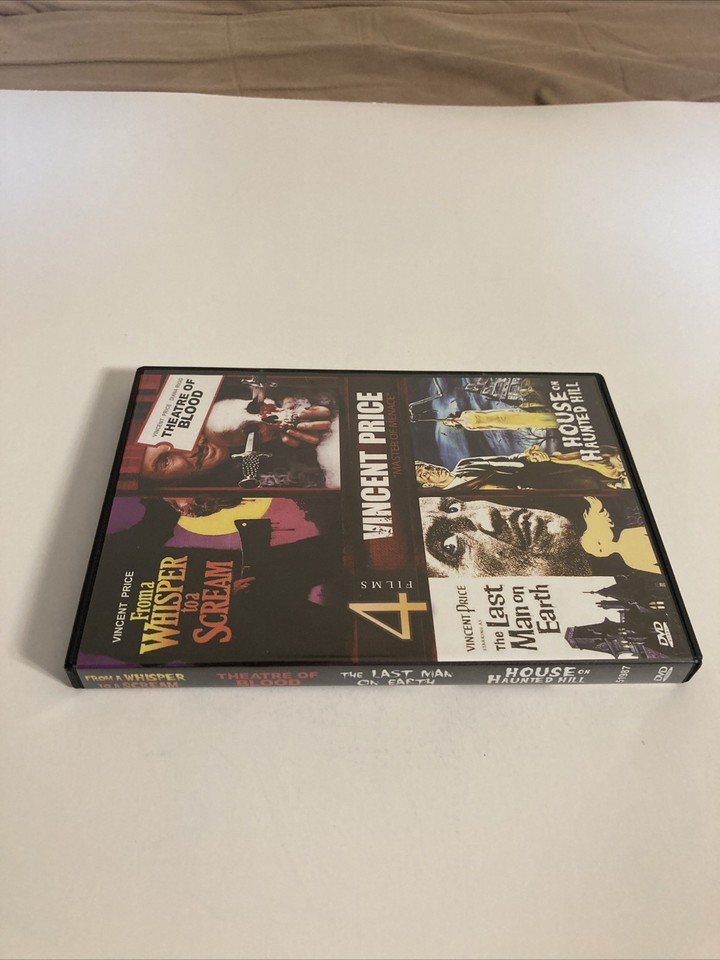 Vincent Price : 4-Film DVD 2-Disc Set Horror Movies (RARE) | eBay
