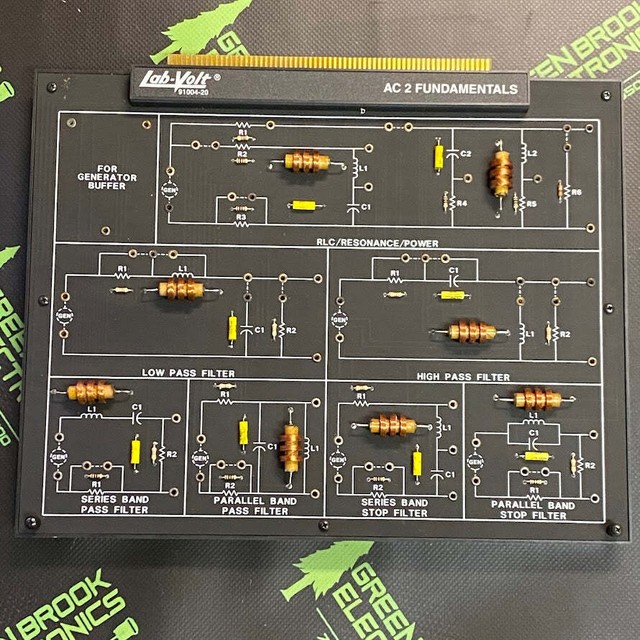 Lab-Volt 91004-20 FACET AC 2 Fundamentals Electronics Trainer Board for ...