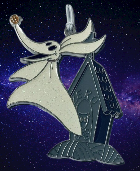 Hallmark 2022 Zero Nightmare Before Christmas Ornament Metal Enamel Tim ...