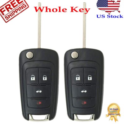 2 For 2010 2011 2012 2013 2014 2015 2016 Chevrolet Cruze Keyless Remote ...