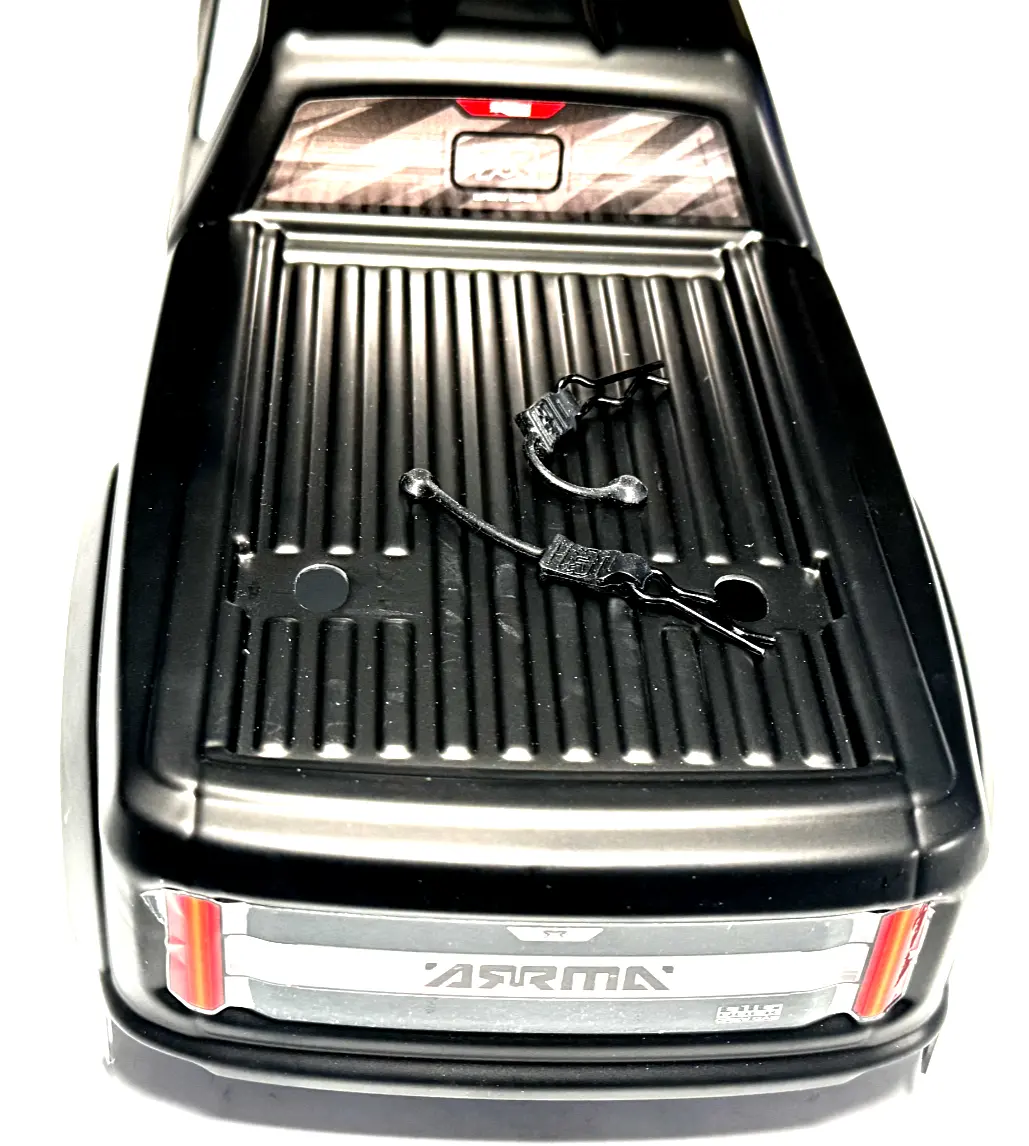 Arrma BIG ROCK 4x4 3s BLX - Body Shell (BLACK painted decaled trimmed ...