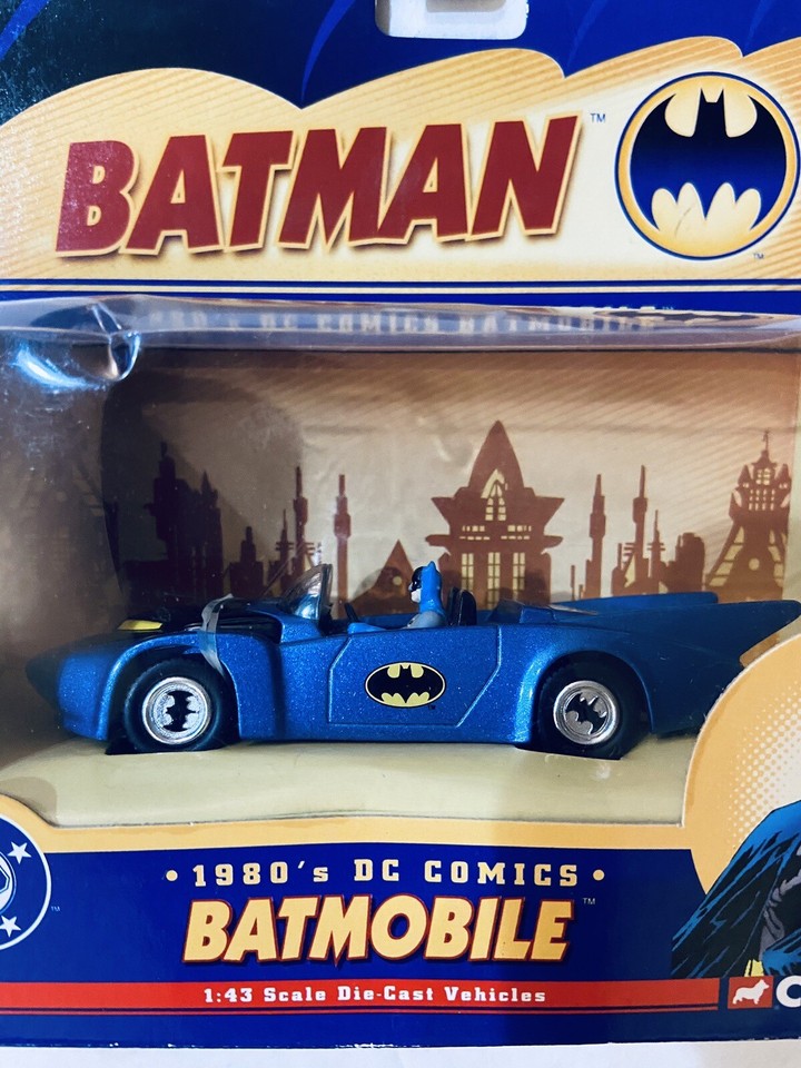 Corgi 1980’S Batman 1/43 MIB 1980s DC Comics Batmobile BMBV1 77307 ...
