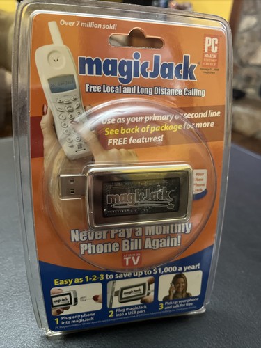 Magic Jack USB PC to Phone Jack A921 Local And Long Distance Calling ...