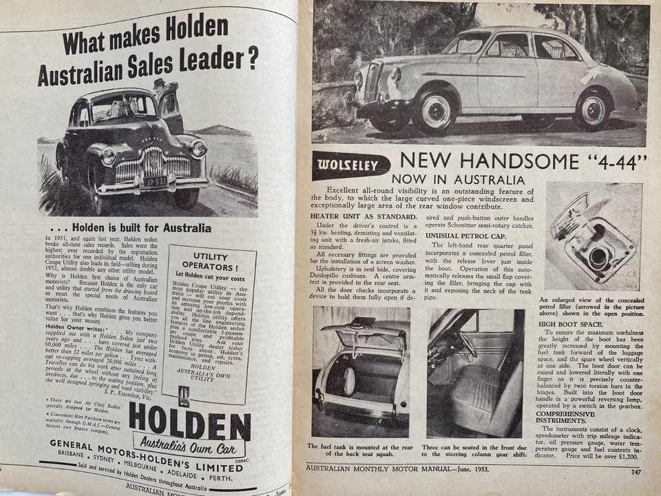 June 53 Humber Super Snipe Ford Customline V8 Ambulance Sunbeam Talbot ...