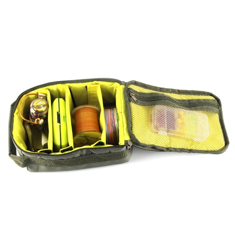Fishing Reel Bag Waterproof Fishing Tackle Bag Fishing Reel Gear ...