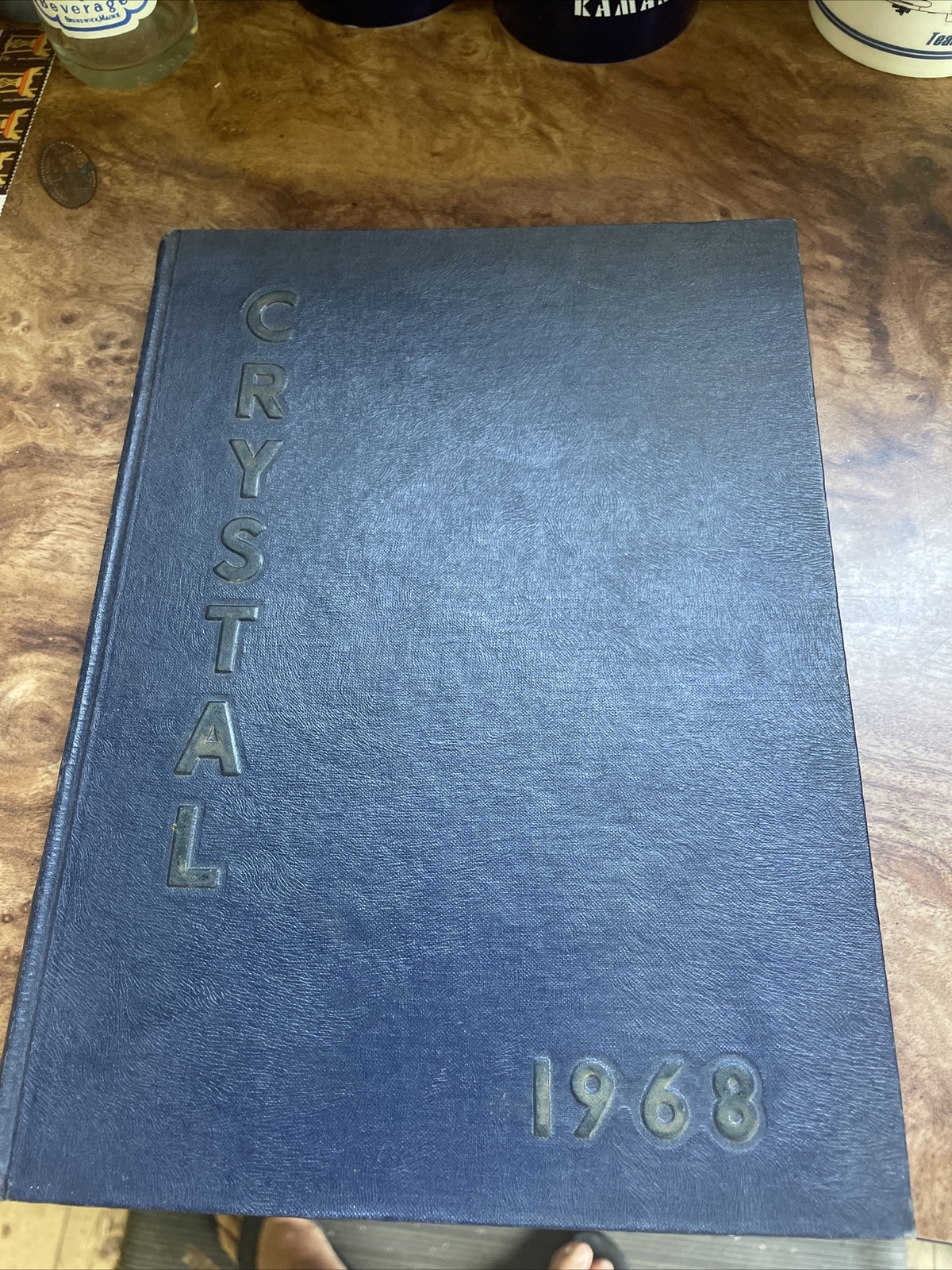 1968 CRYSTAL Windham High School Williamantic CT class yearbook Rare ...