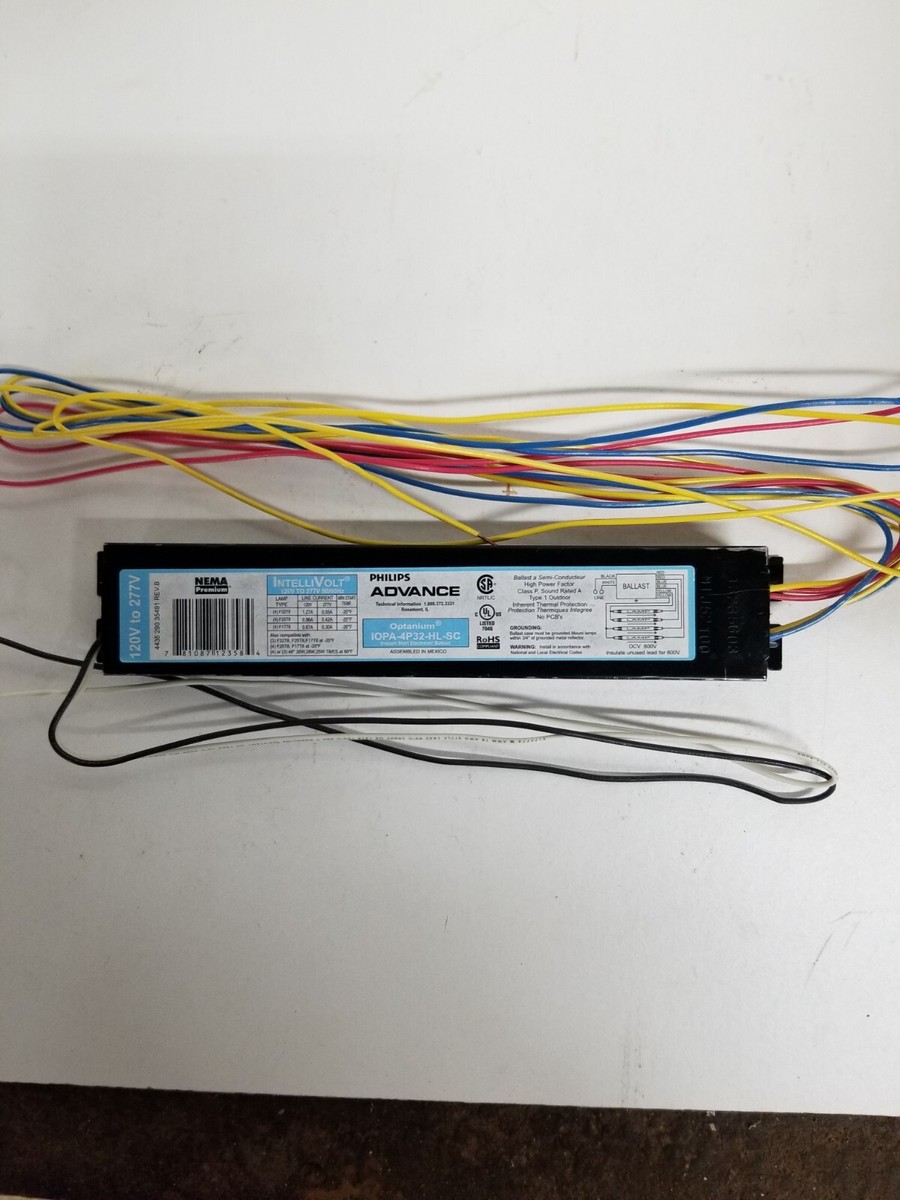 32w Fluorescent Bulb Ballast Replacement Dynamic Ballast DY 132 IS 120