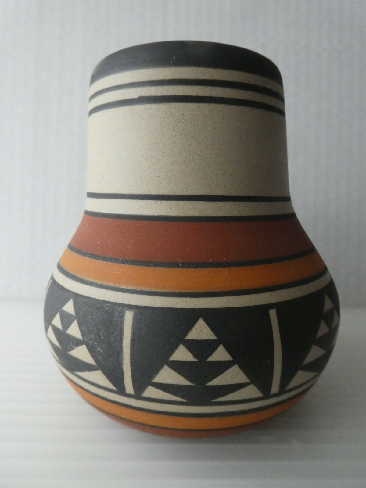 Vintage Native American Southwest Pottery Pot Signed Aadam Rag from ...